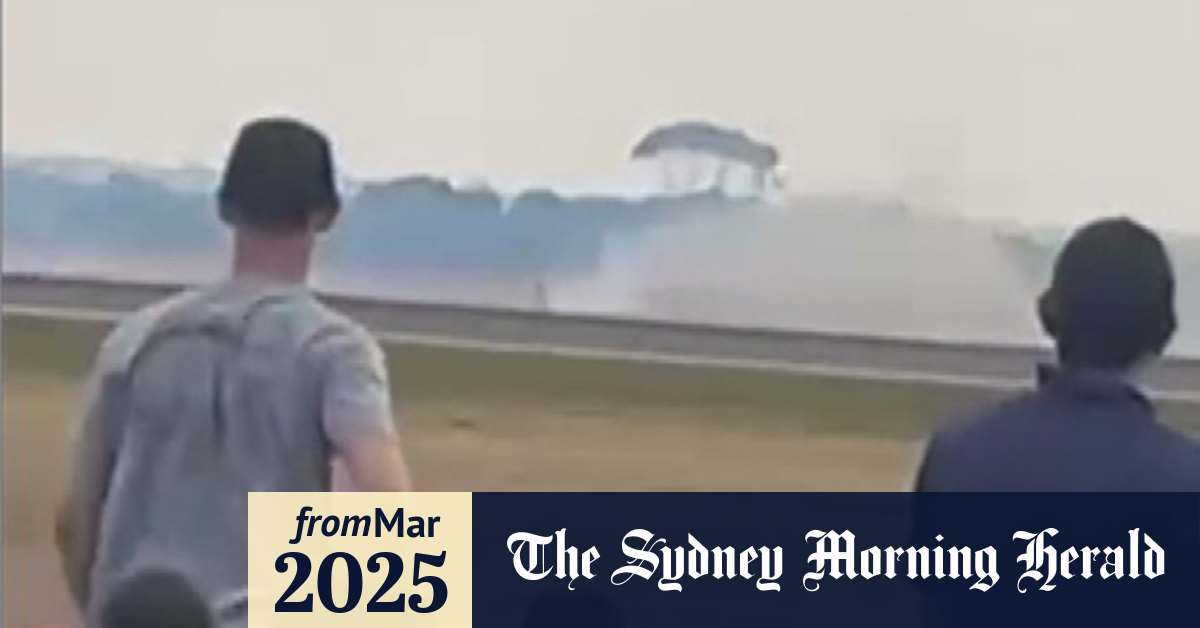 Video: Pilot 'serious but stable' after airshow crash