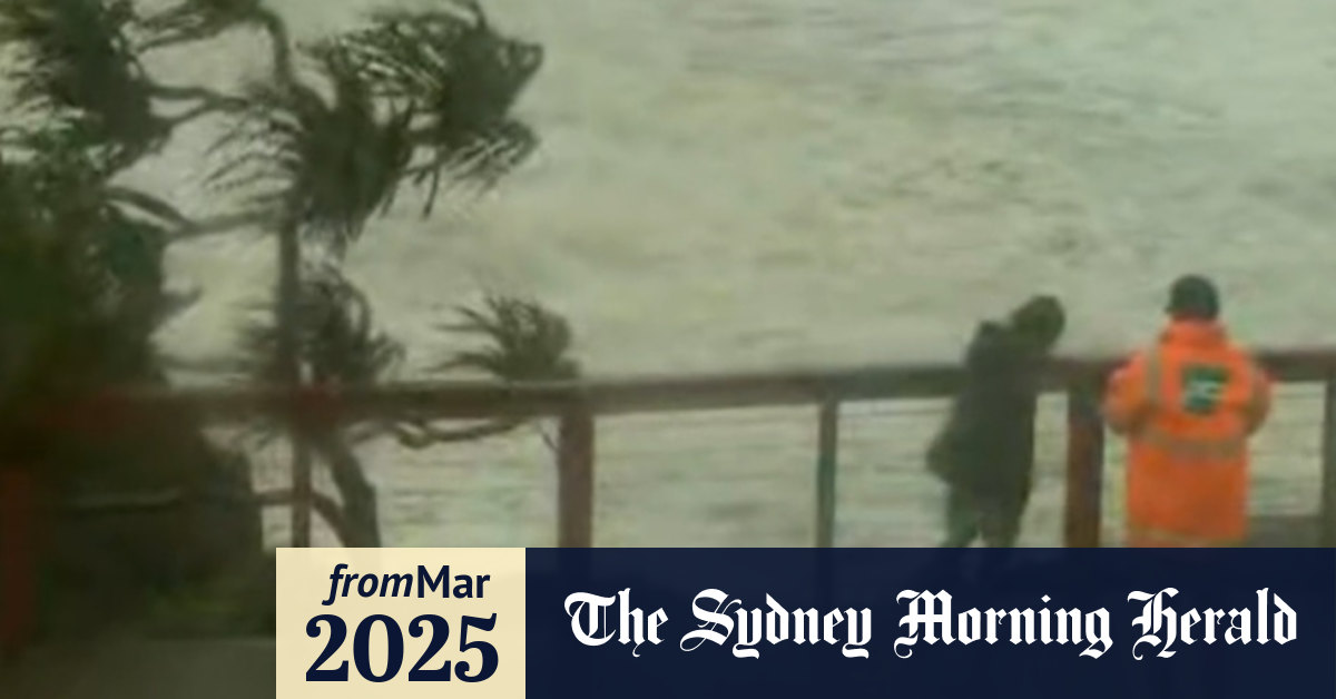 Video: Businesses closed as Cyclone Alfred nears landfall