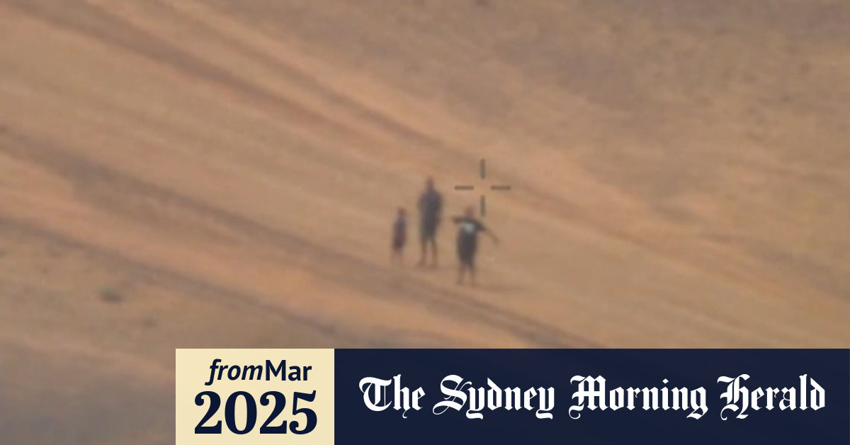 Video: Family rescued after three nights stranded in flooded outback