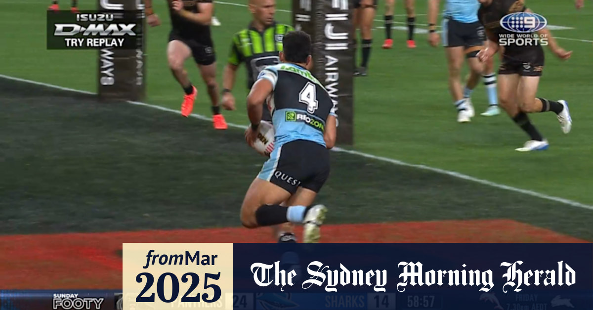 Video: Trindall throws perfect cut-out pass