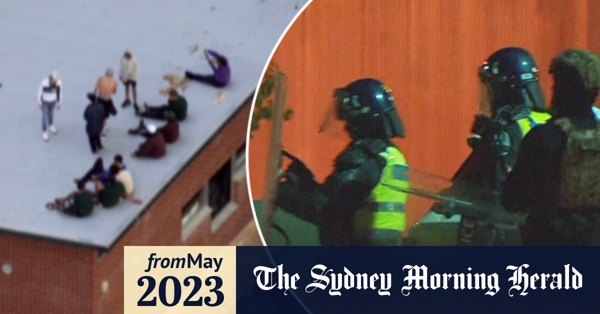 Video: Riot breaks out at Perth detention centre