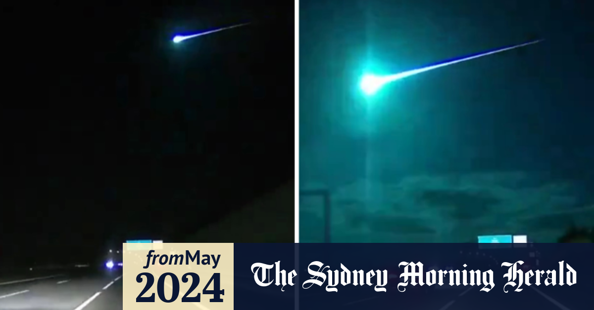 Video: Huge meteor captured over northern Portugal