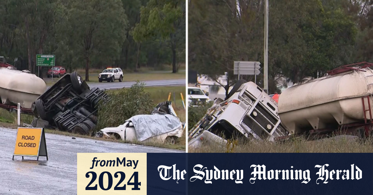 Video: Major crash in south-east Queensland