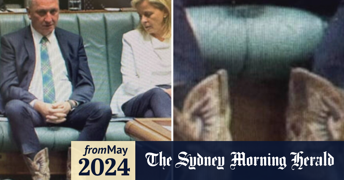 Video: Aussie politician defends 'bizarre' parliament cowboy boots