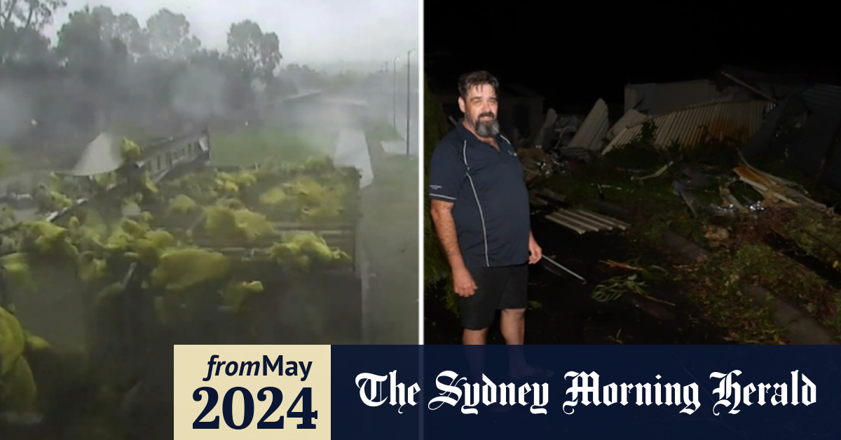 Video: Major clean up underway after Bunbury tornado