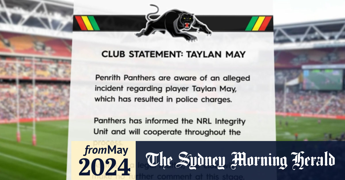 Video: NRL player Taylan May to learn future this week after domestic ...