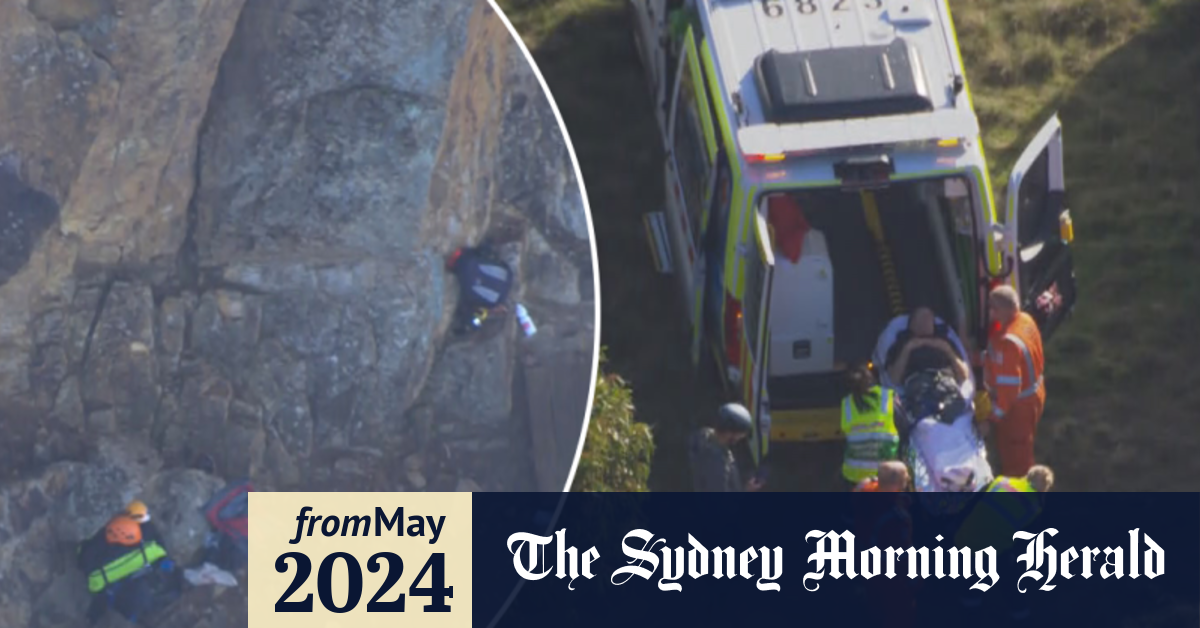 Video: Rock climber injured after fall north-west of Melbourne