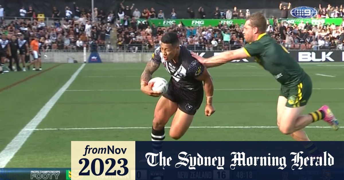 Video: Pacific Championships Highlights: Kangaroos v Kiwis Pacific Cup ...