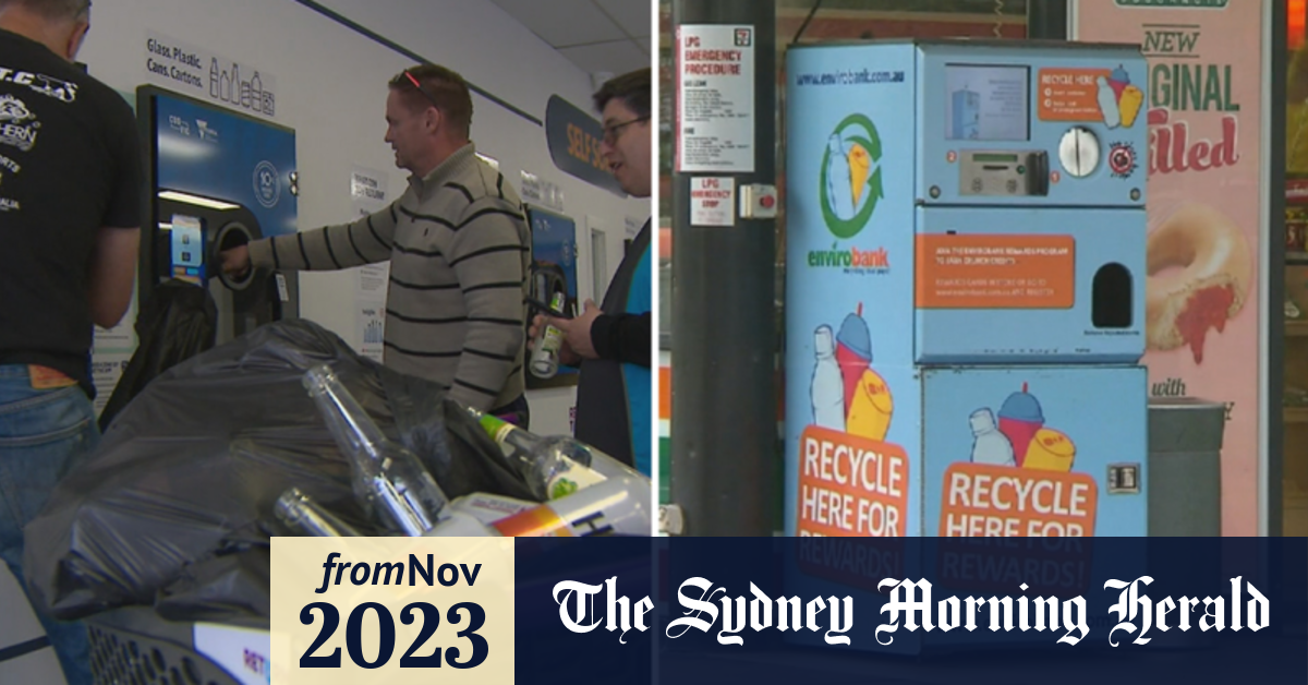 Video: How first day of Victoria’s container deposit scheme has gone