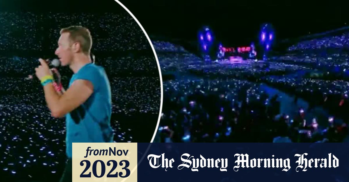 Video: Thousands of Coldplay fans arrive in Perth for ‘show of a lifetime’