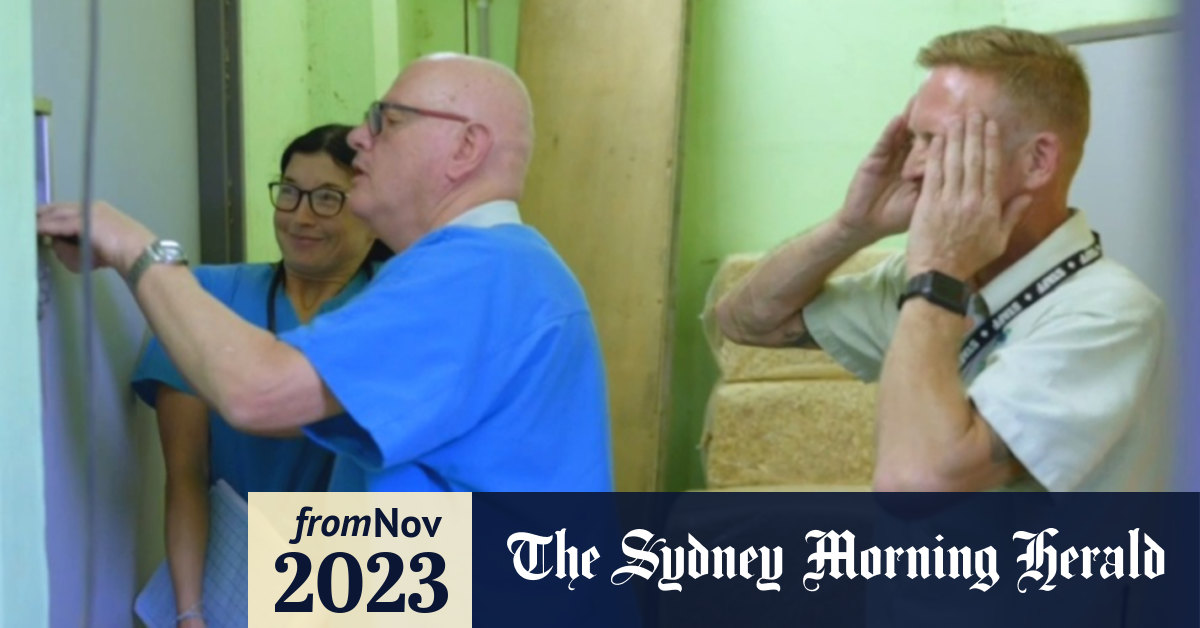 Video: The world's second tallest giraffe feels the effect of being sedated