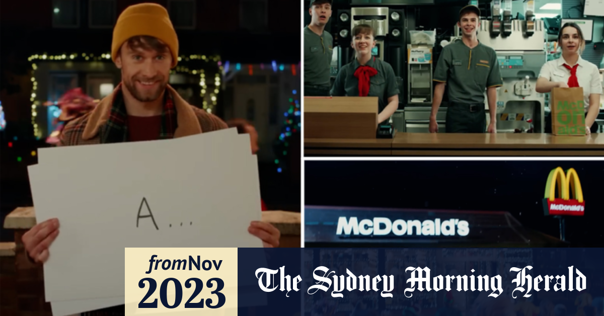 Video: Christmas ads 2023 - McDonald's Fancy a McDonald's this Christmas?