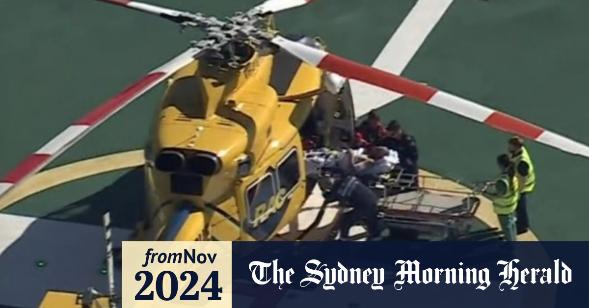 Video: Two firefighters burned battling out-of-control blaze