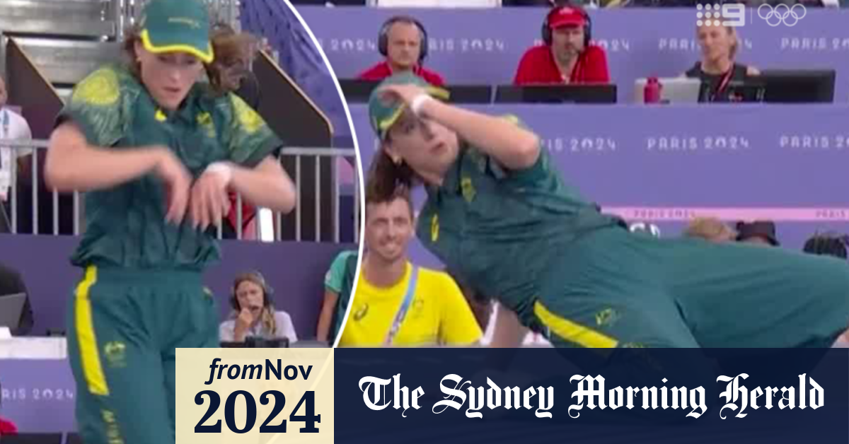 Video: Raygun represents Australia in Olympic breaking