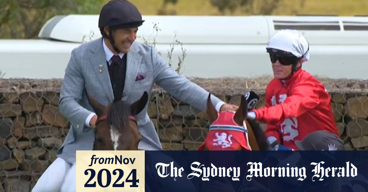 Video: Top jockey shares final moments before race with Billy