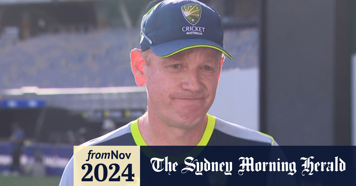 Video: Aussie coach faces the music