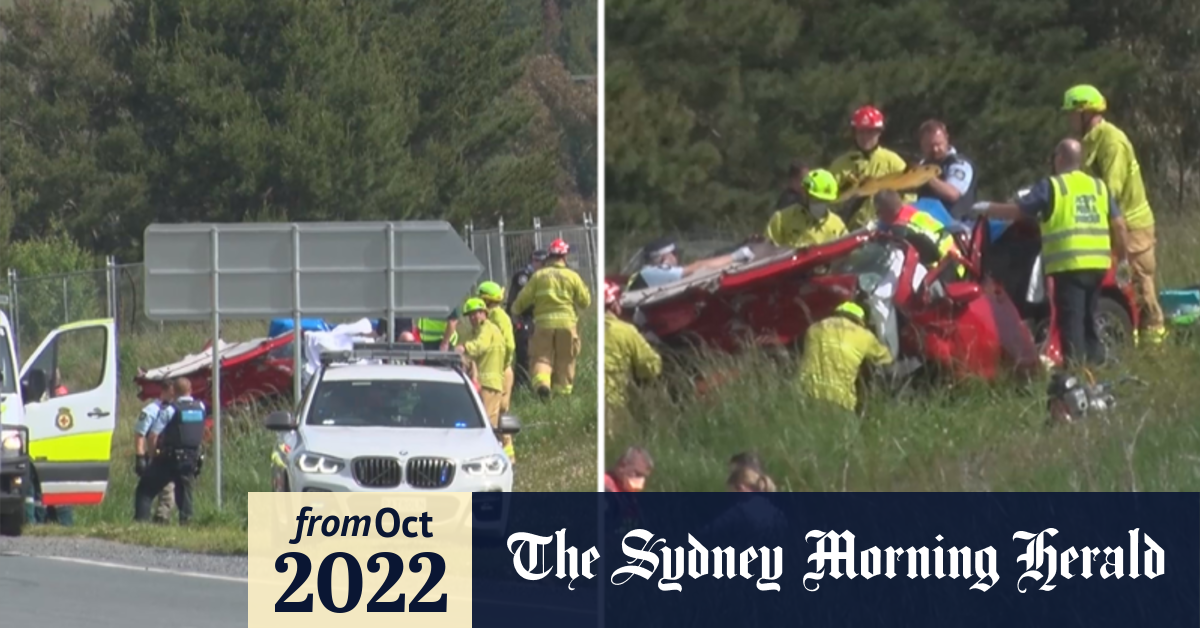 Video: Three dead in Canberra car crash