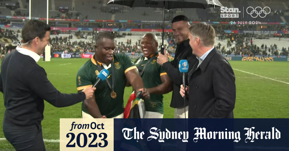 Video: Springboks star breaks out dance moves