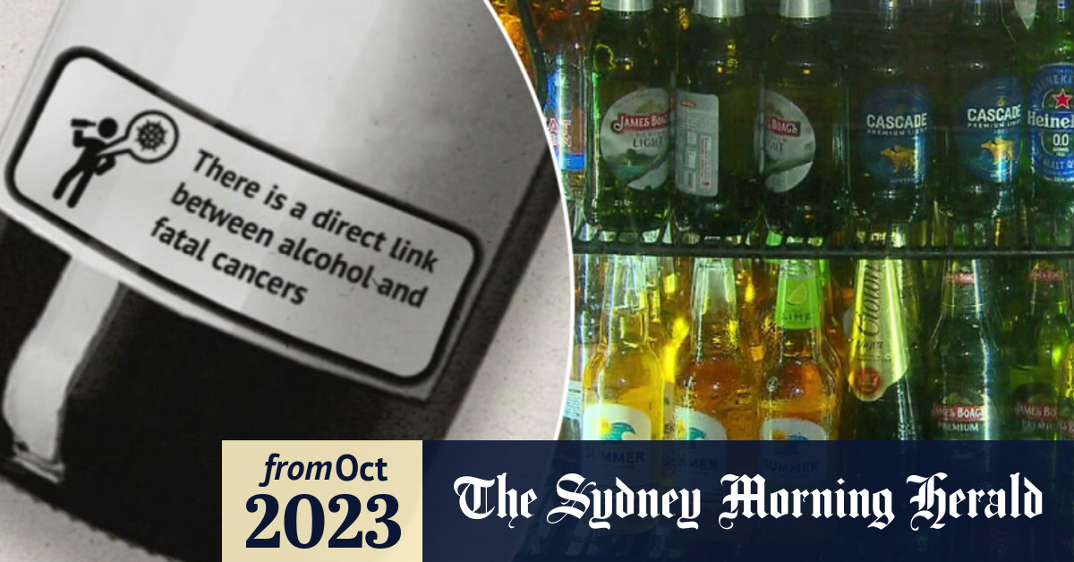 Video: Health warnings coming for alcohol bottles