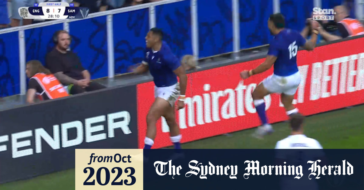 Video: Ah Wong rocks England with brilliant try