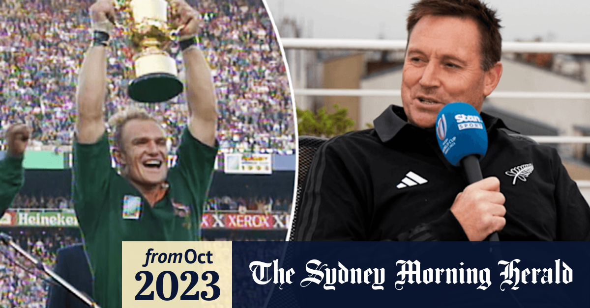 Video: All Blacks legend relives 1995 Rugby World Cup final