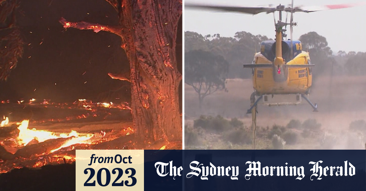 Video: Gladstone residents told to prepare for evacuation as bushfire rages