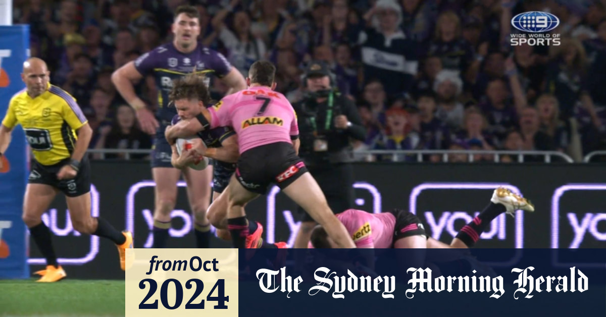 Video: Storm players take issue with Cleary over high shot