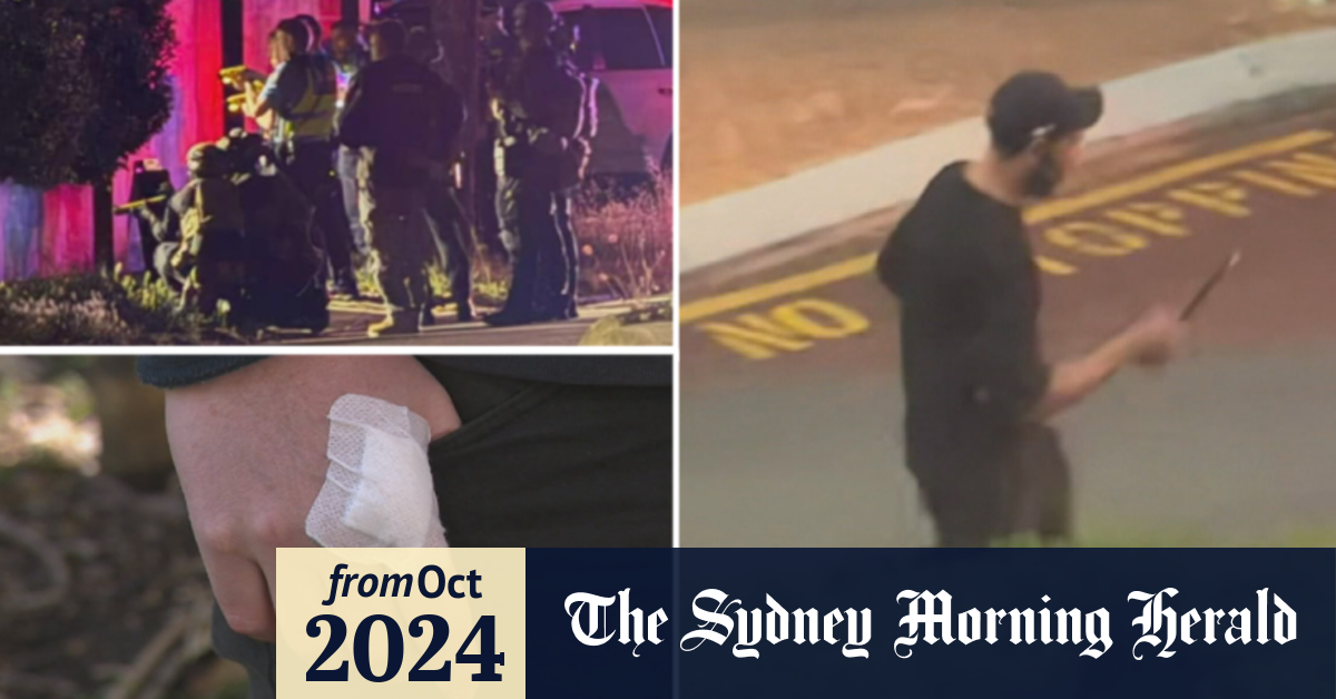 Video: Man arrested after 'rampage' across Perth suburb