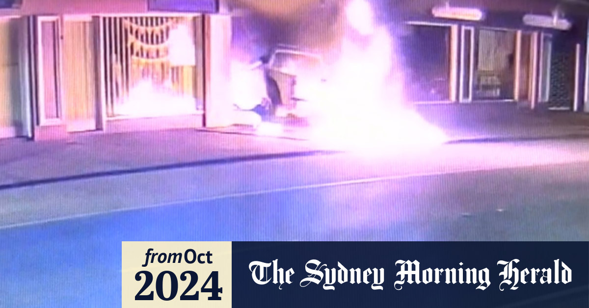 Video: Police release footage of Perth tobacco ram raid