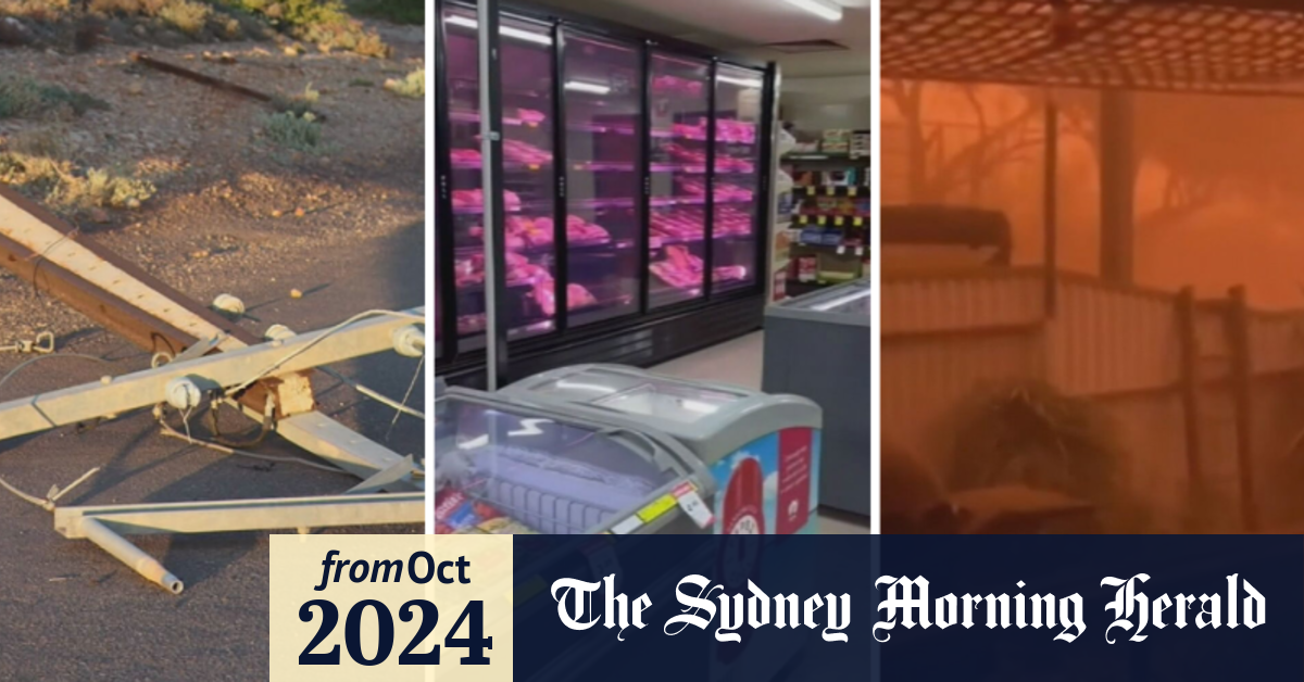 Video: Towns still without power days after wild storms