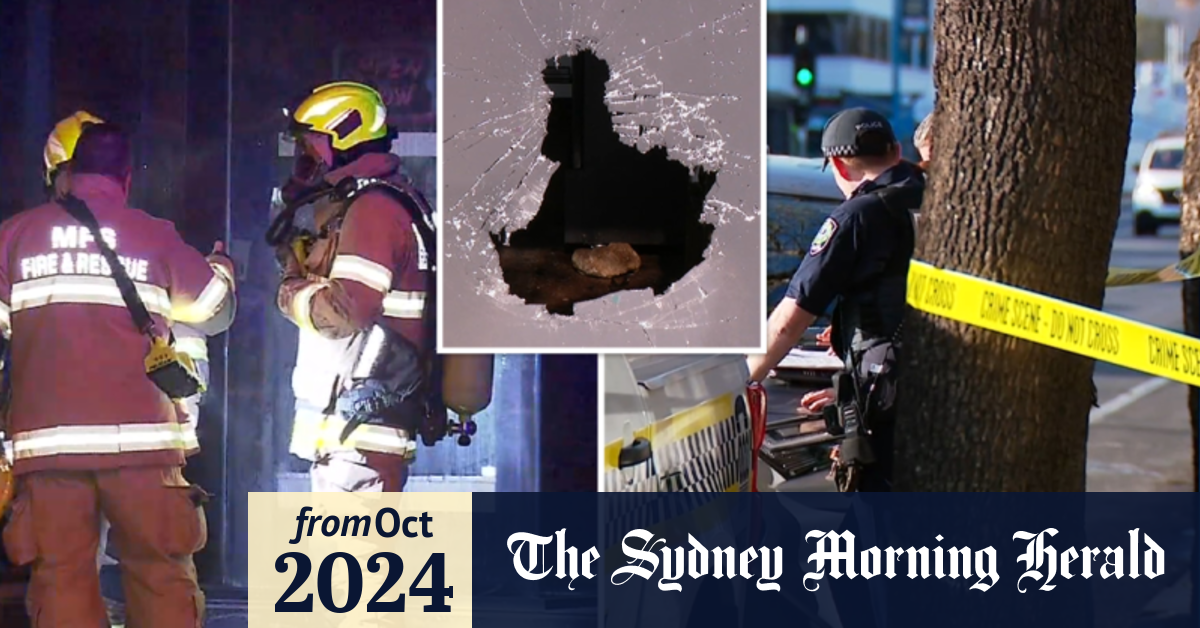 Video: Police probe firebombing attack at tobacco shop