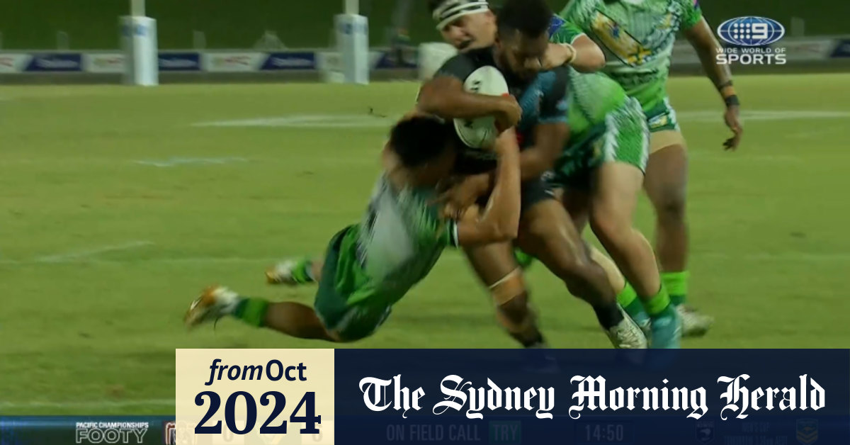 Video: Turuva bulldozes over Cook Islands defence