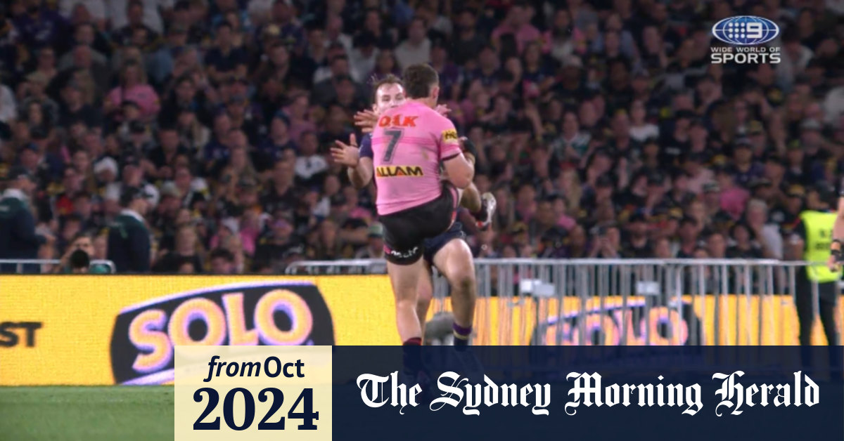 Video: Storm player reported for hit on Cleary