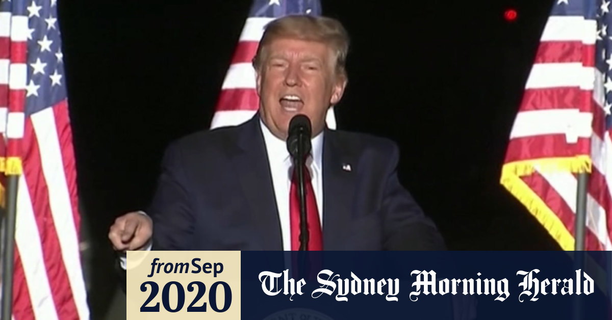 Video: President Donald Trump signals shift in campaign tactics