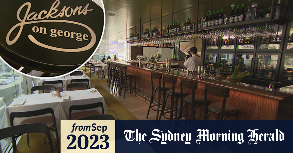 Video: Jacksons on George reopens