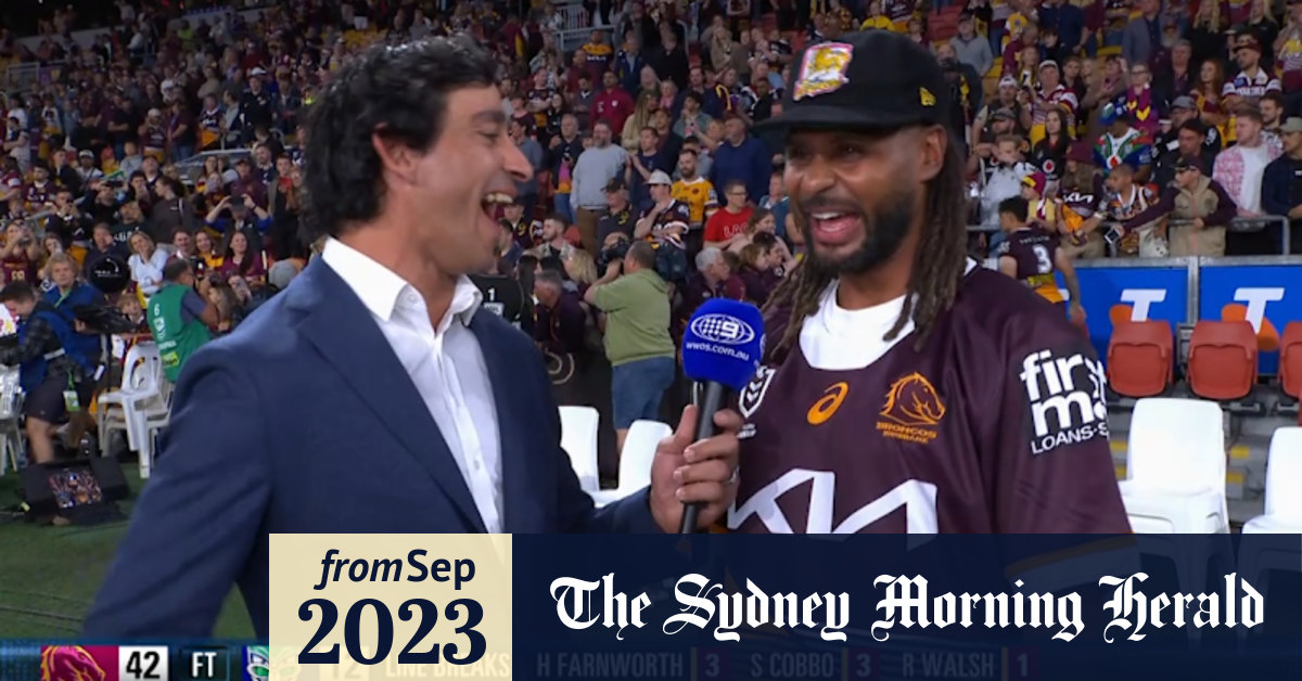 Video: Brisbane's superstar fan revealed