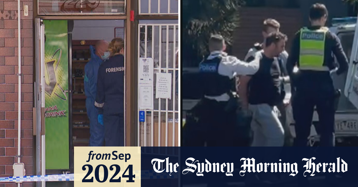 Video: Man arrested after worker stabbed with kitchen knife at ...