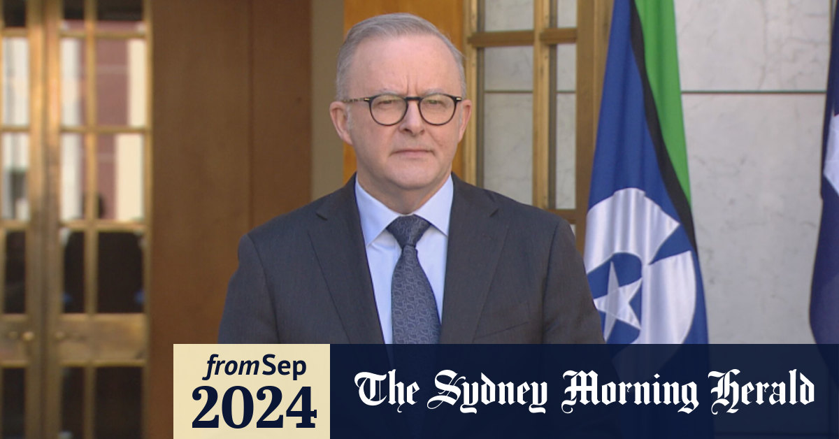 Video: Prime Minister Anthony Albanese announces Bill Shorten will ...