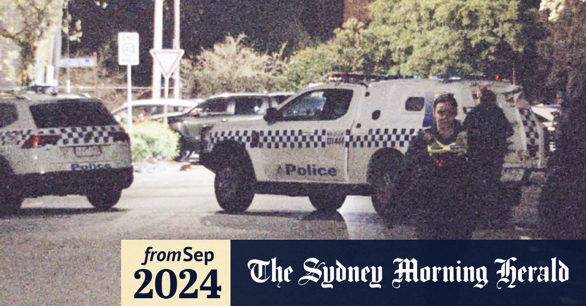 Video: Police locked in tense stand-off with man in Melbourne