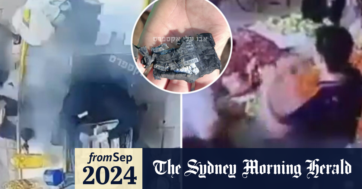 Video: Nine people killed and close to 3000 injured in Lebanon from ...