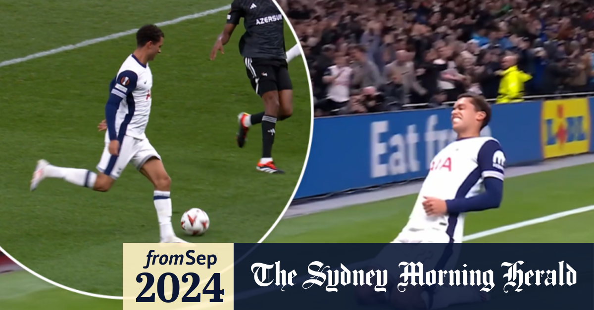 Video: Johnson fires Spurs in front