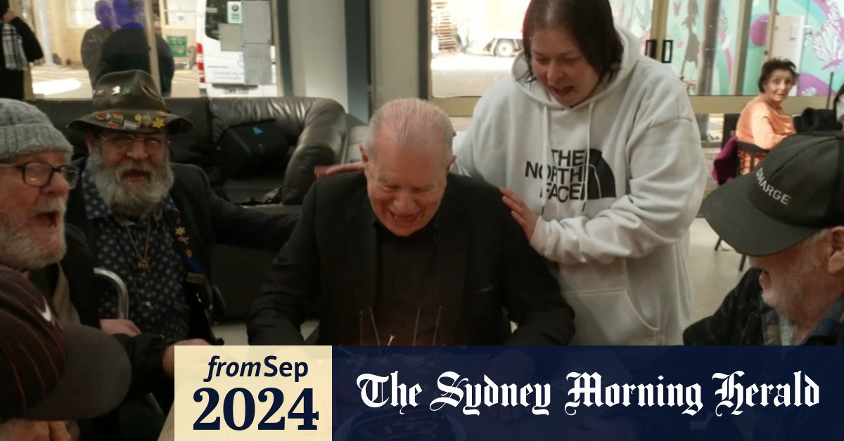 Video: Reverend Bill Crews marks 80th birthday and decades of charity work