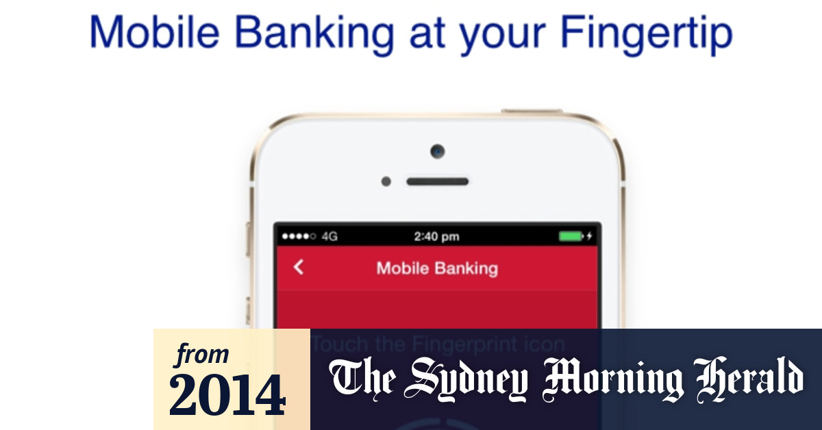 St George leads biometric charge with fingerprint login for mobile banking
