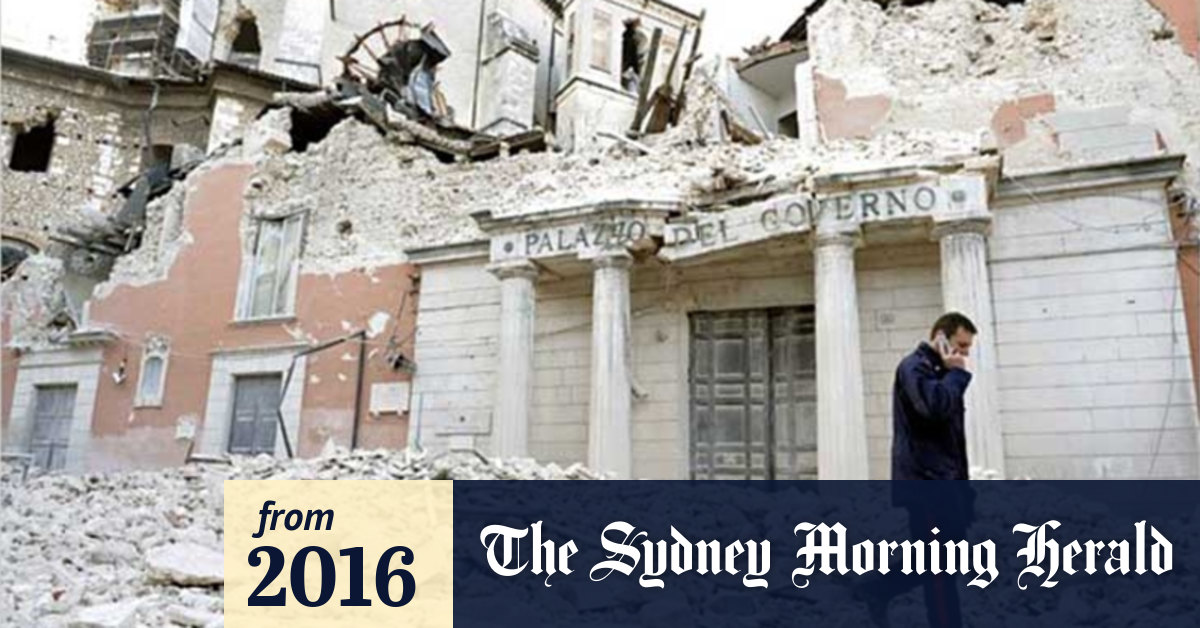 Earthquake strikes central Italy, shocks felt in Rome