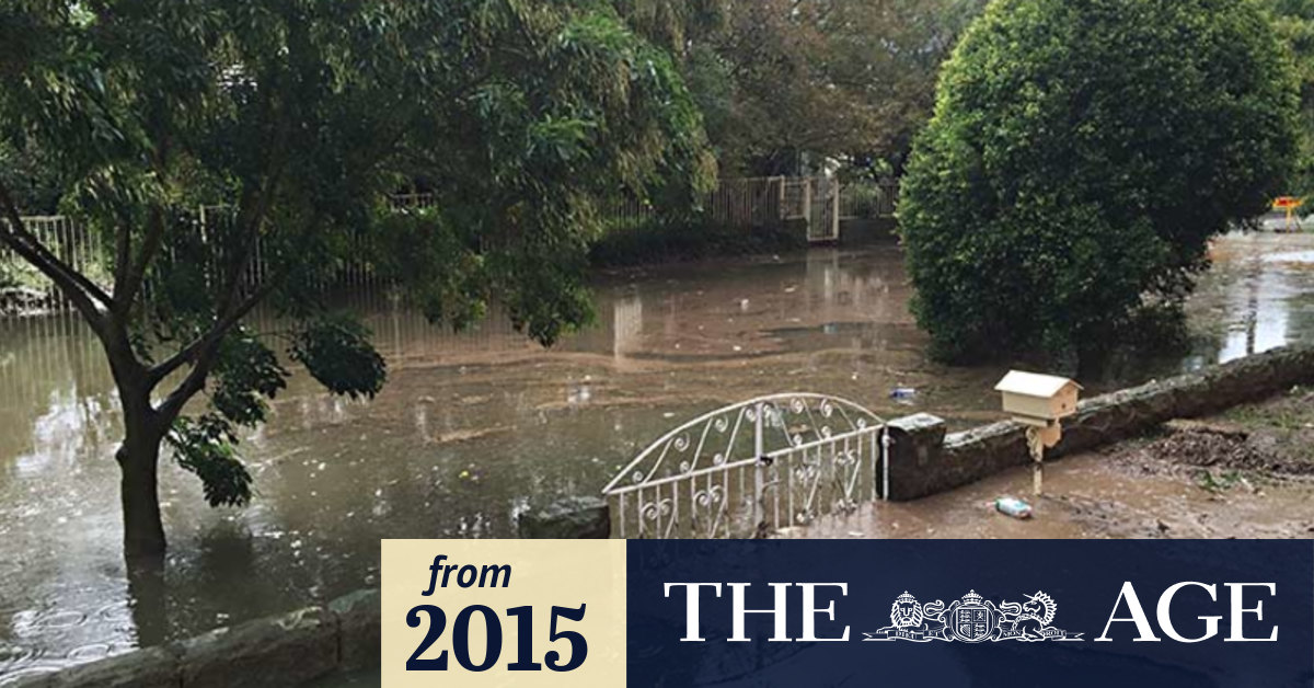 Video: Cooks River overflows in Sydney storm