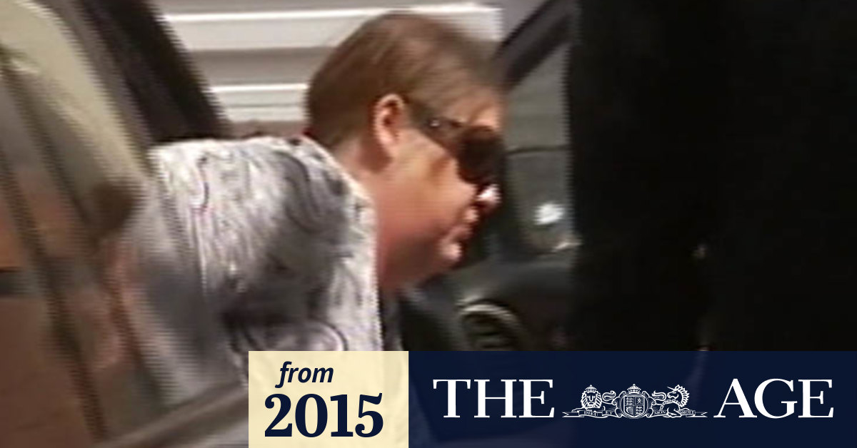 Video: Hazel Passmore enters police station