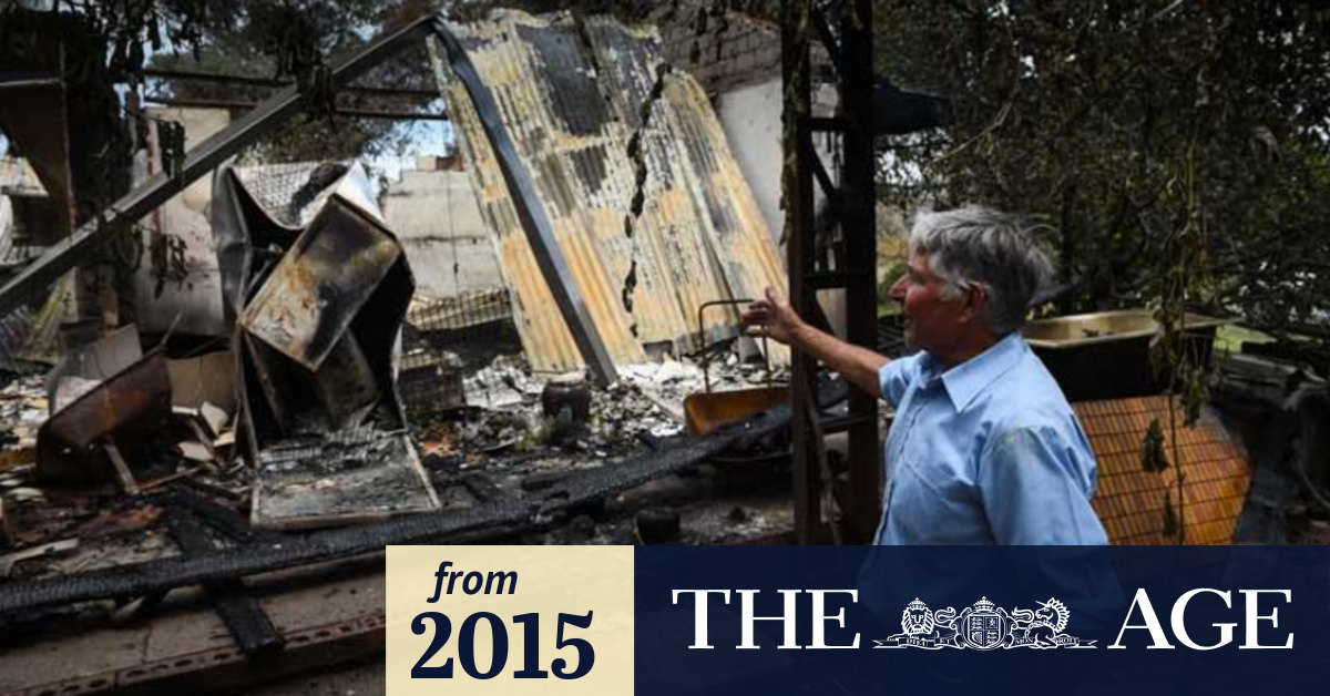 Video: Residents return to fire damaged areas