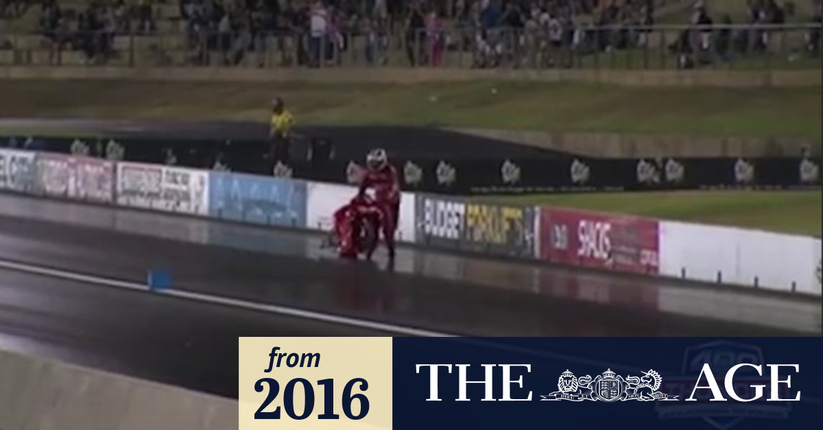 Video: Bizarre Perth drag race goes viral
