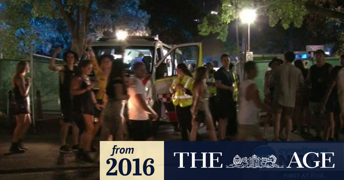 Video: Woman rushed to hospital after drug overdose