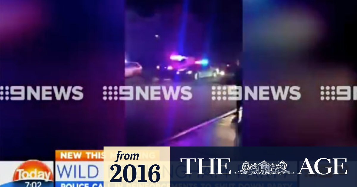 Video: Out of control party in Rockingham